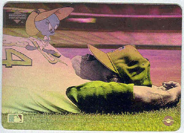 Comic Ball Series 2 Hologram Card Nolan Ryan, Tweety Bird