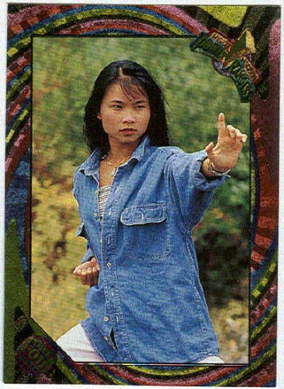 Power Rangers Series 2 #85 Rainbow Power Foil Card Trini
