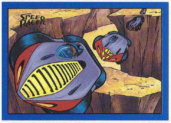 Speed Racer #49 Gold Foil Card Car Acrobatic Team Cars