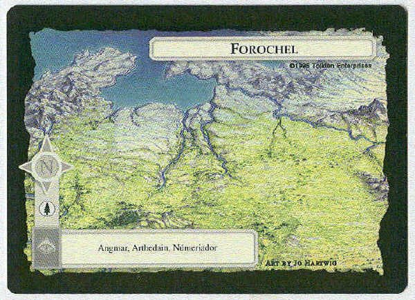 Middle Earth Forochel Wizards Limited Game Card