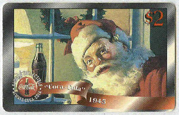 Coca Cola Sprint Fon 96 #16 $2 Phone Card