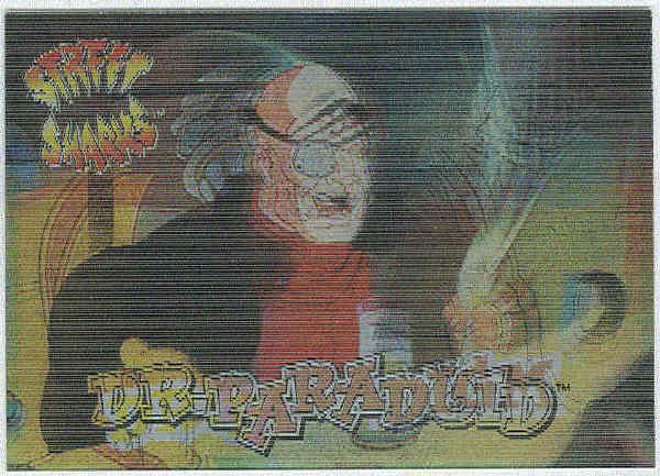 Street Sharks #1 Jawsome Animator Chase Card Dr Paradigm