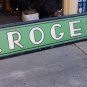 1920s KROGER porcelain store front signs