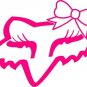 5" OR 6" Female Fox Racing Girl Fox Vinyl Decal ATV MX Car *ANY Color ...
