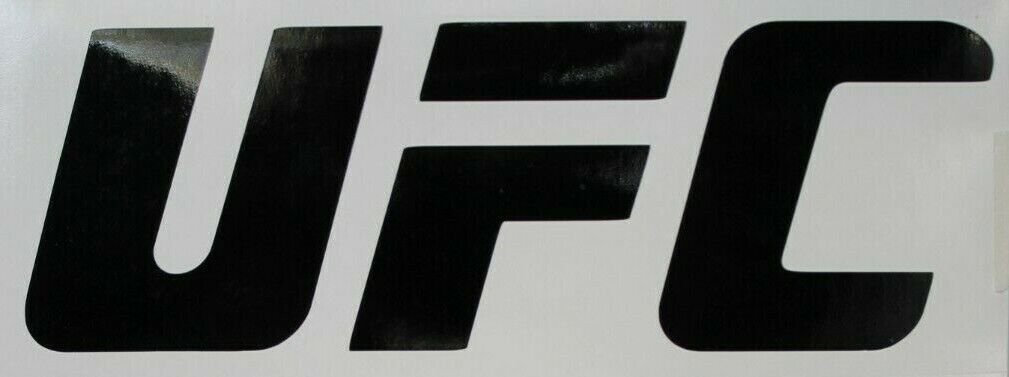 LOWEST $ UFC LOGO VINYL DECAL STICKER OVER 6" LARGE in ANY Color & FREE ...