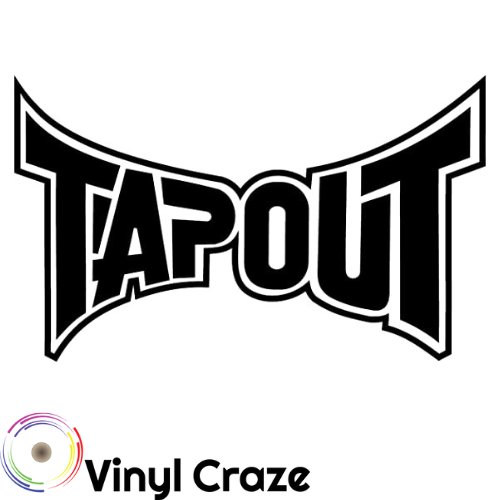 TAPOUT LOGO VINYL DECAL STICKER * Over 6" * You Pick the Color & FREE ...