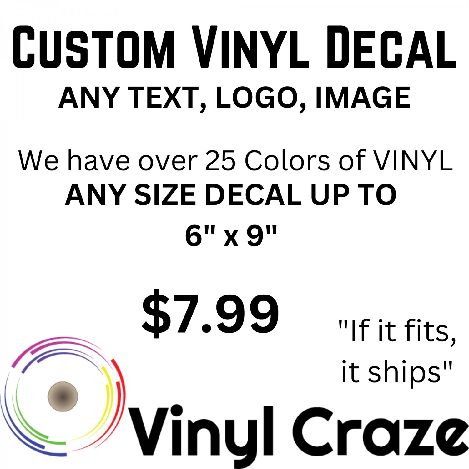 Custom Vinyl Decal