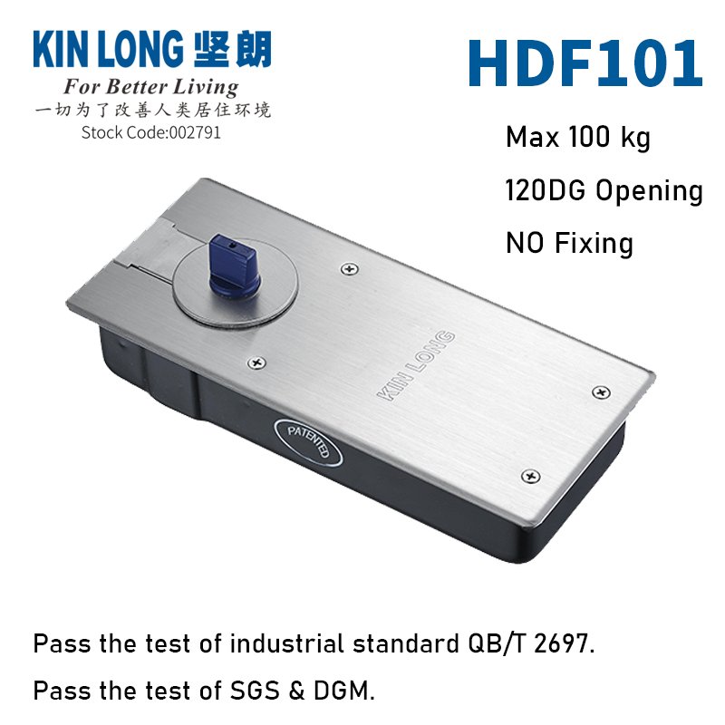 KIN LONG Floor Closer HDF101 Max Loading 100 kg No Fixing