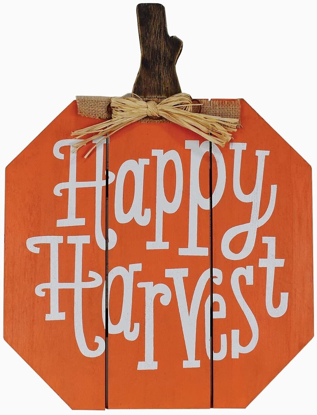 Wooden Pumpkin Yard Sign Rustic Halloween Harvest Day Decor Outdoor ...