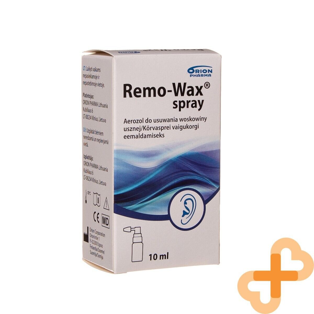 REMO-WAX SPRAY Ear Spray For Dissolving Earwax Plug 10 ml