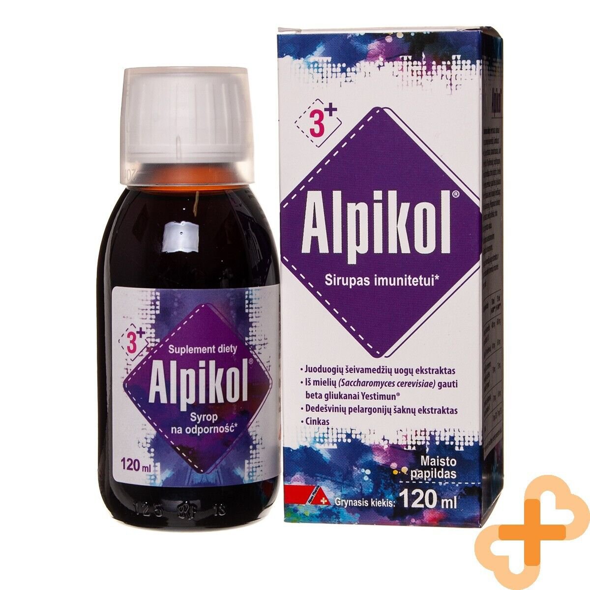 ALPIKOL Syrup for Immunity 120ml Multivitamin Multimineral Food Supplement