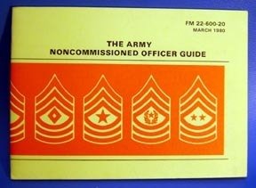 The Army Noncommissioned Officer Guide Booklet 1980