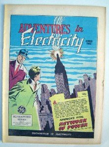 1946 General Electric Comic~Adventures In Electricity