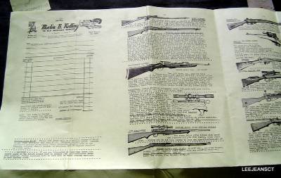 MARTIN B RETTING Guns Rifles Knives Hostess Helmet Catalog Illustrated