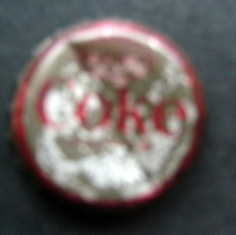 1960's Coke Bottle Cap Football NFL All Stars Jim Katcavage NY Giants