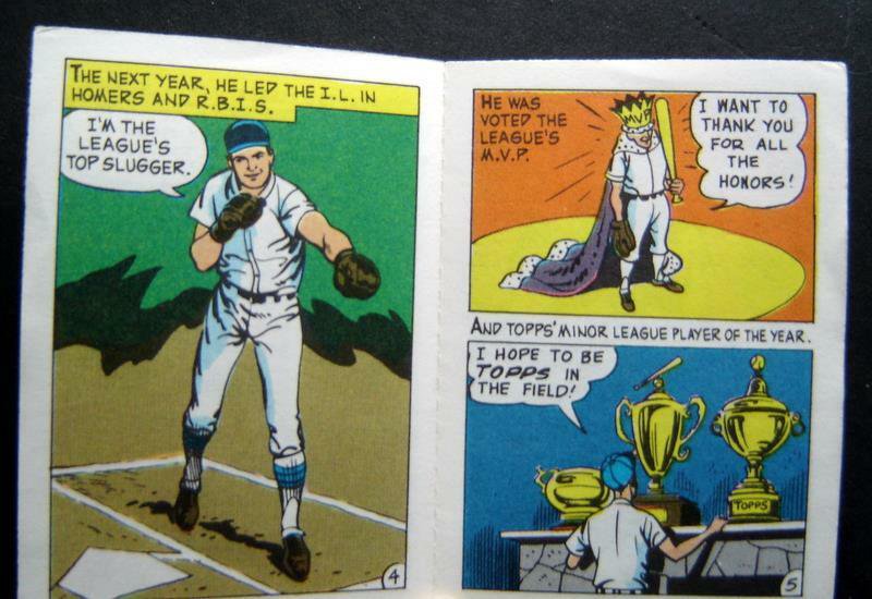 1970 The Mike EPSTEIN Story 8 Page Cartoon BOOKLET # 12 Washington Senators