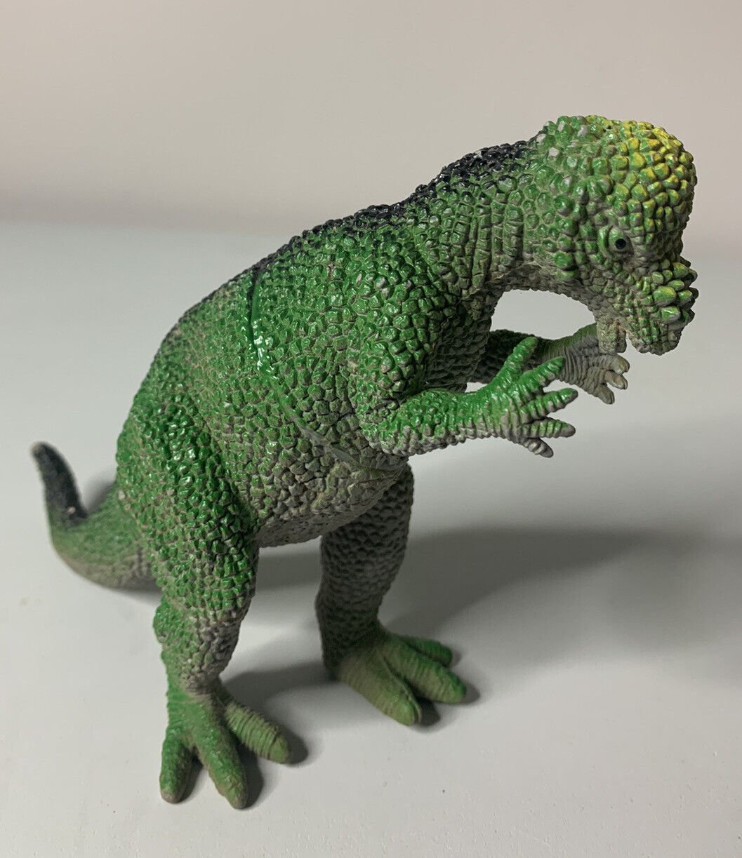 Vintage Pachycephalosaurus Ram Head Dinosaur Toy Figure - 5” Tall