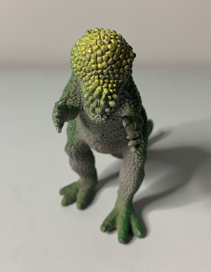 Vintage Pachycephalosaurus Ram Head Dinosaur Toy Figure - 5” Tall