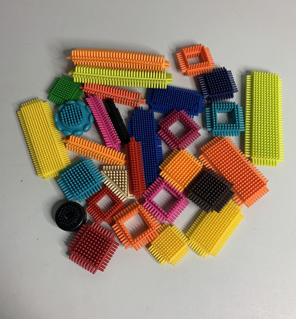 Interlocking Building Bristle Blocks 30 PCS Playset Building