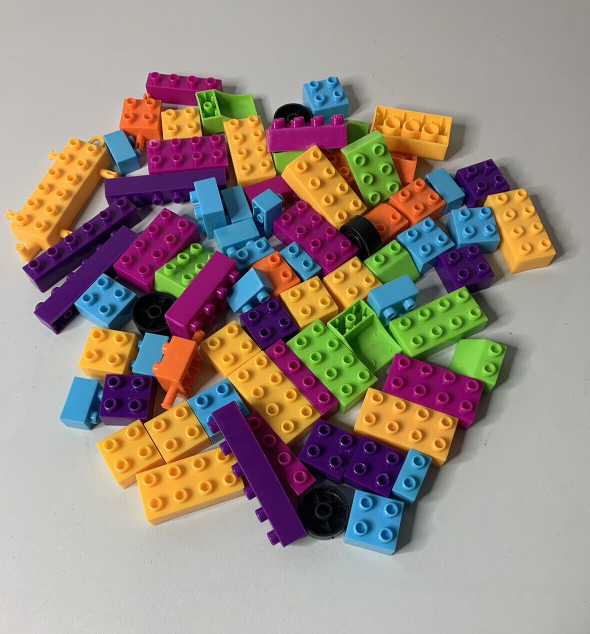 Lego Duplo Multi-Color Piece Lot of 75