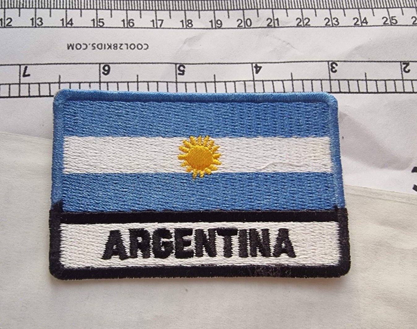 Argentina Argentine Army Flag Shoulder Patch #1