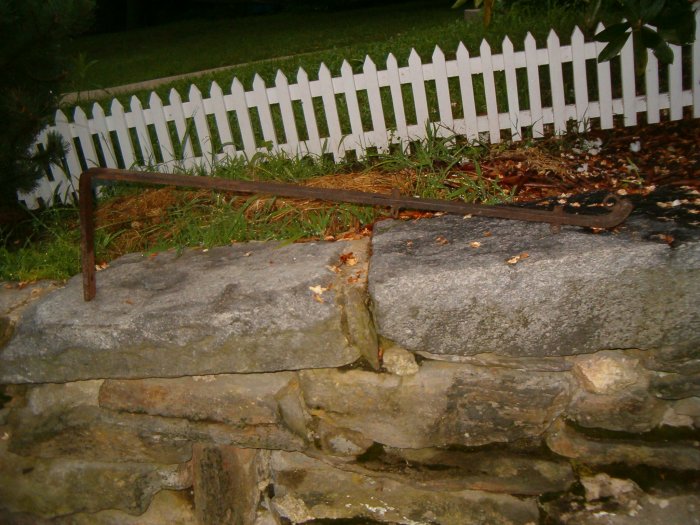 Wrought Iron hanging Street Sign