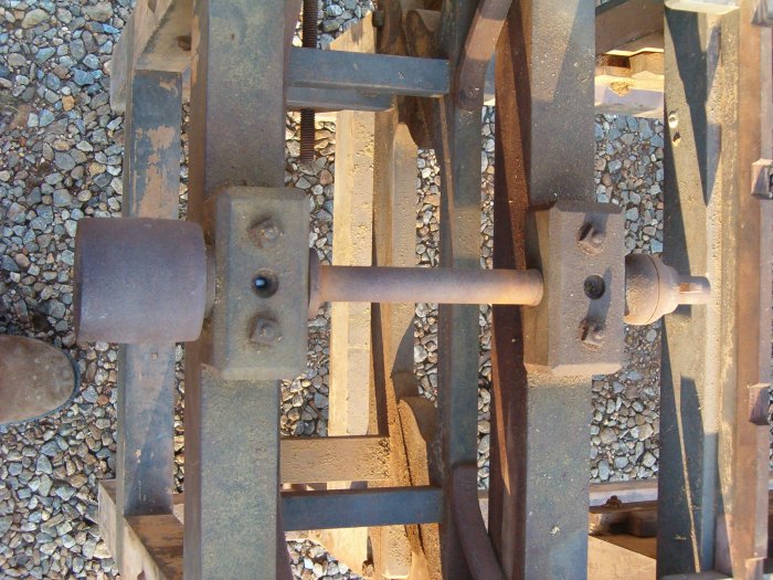 Antique All Wood Table Saw circa. 1880's (all wood Saw table)