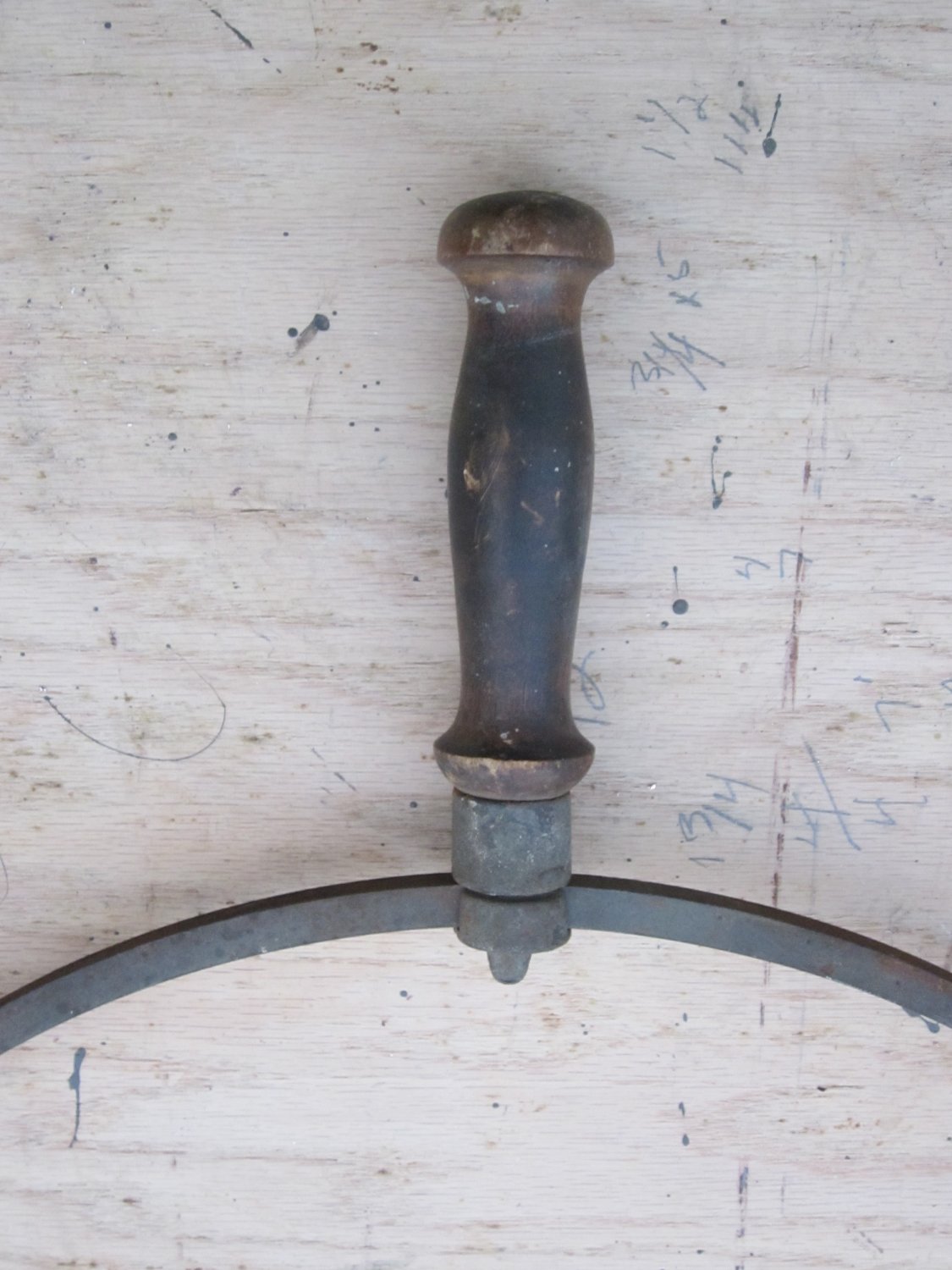 Antique Big Block Cheese Cutter