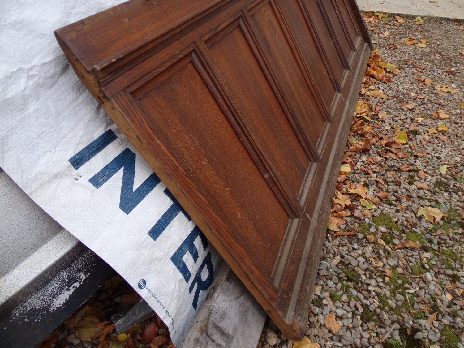 Raised Oak Wainscot Panel
