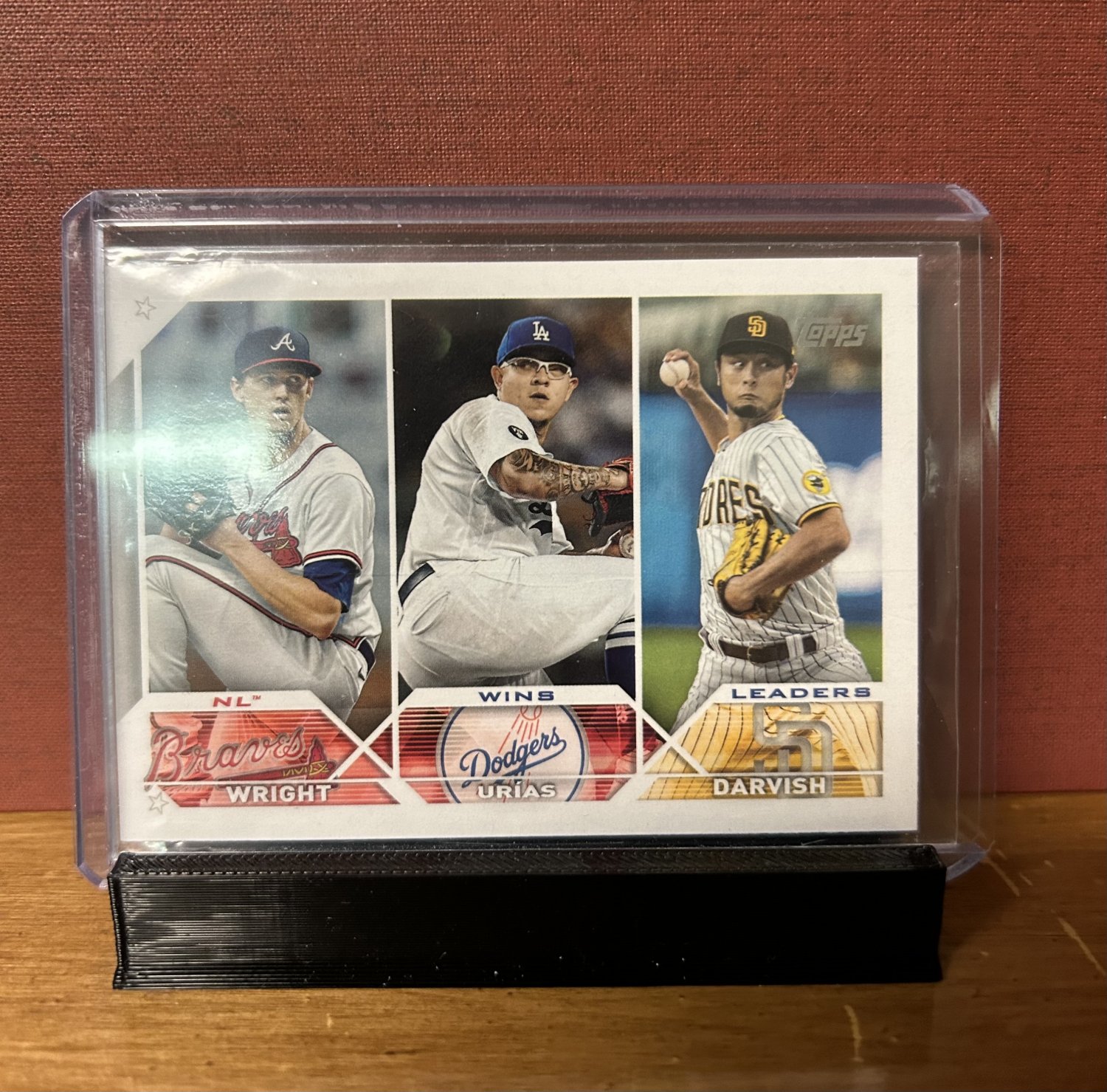 2023 Topps Kyle Wright/Julio Urias/Yu Darvish #284