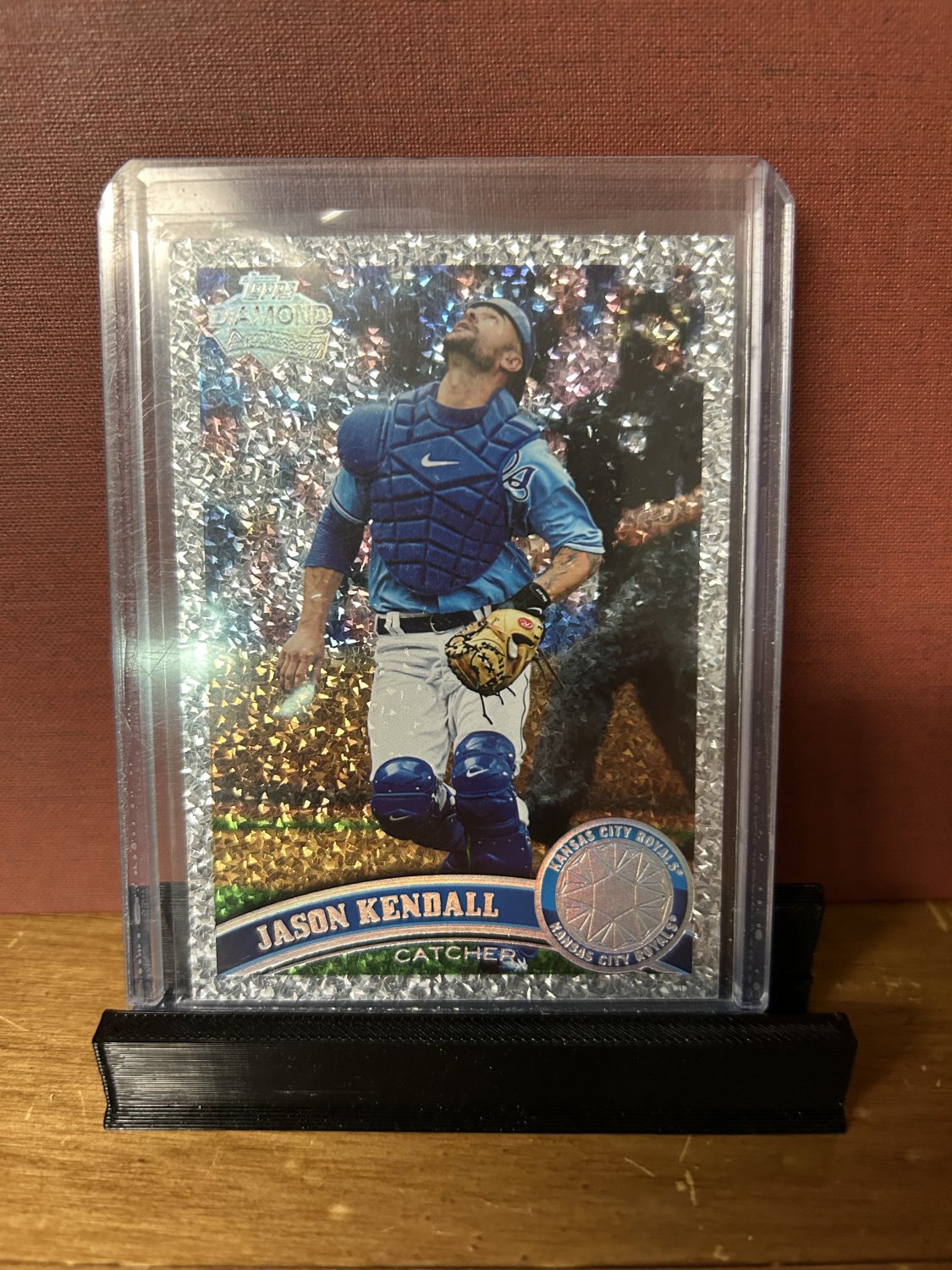 2011 Topps Jason Kendall #472 Platinum Diamond Anniversary Parallel