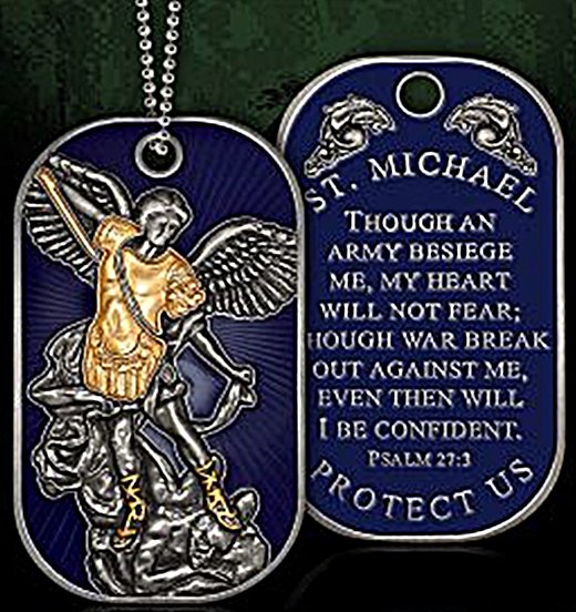 LAW ENFORCEMENT ST. MICHAEL PATRON SAINT OF POLICE OFFICERS PRAYER DOG ...