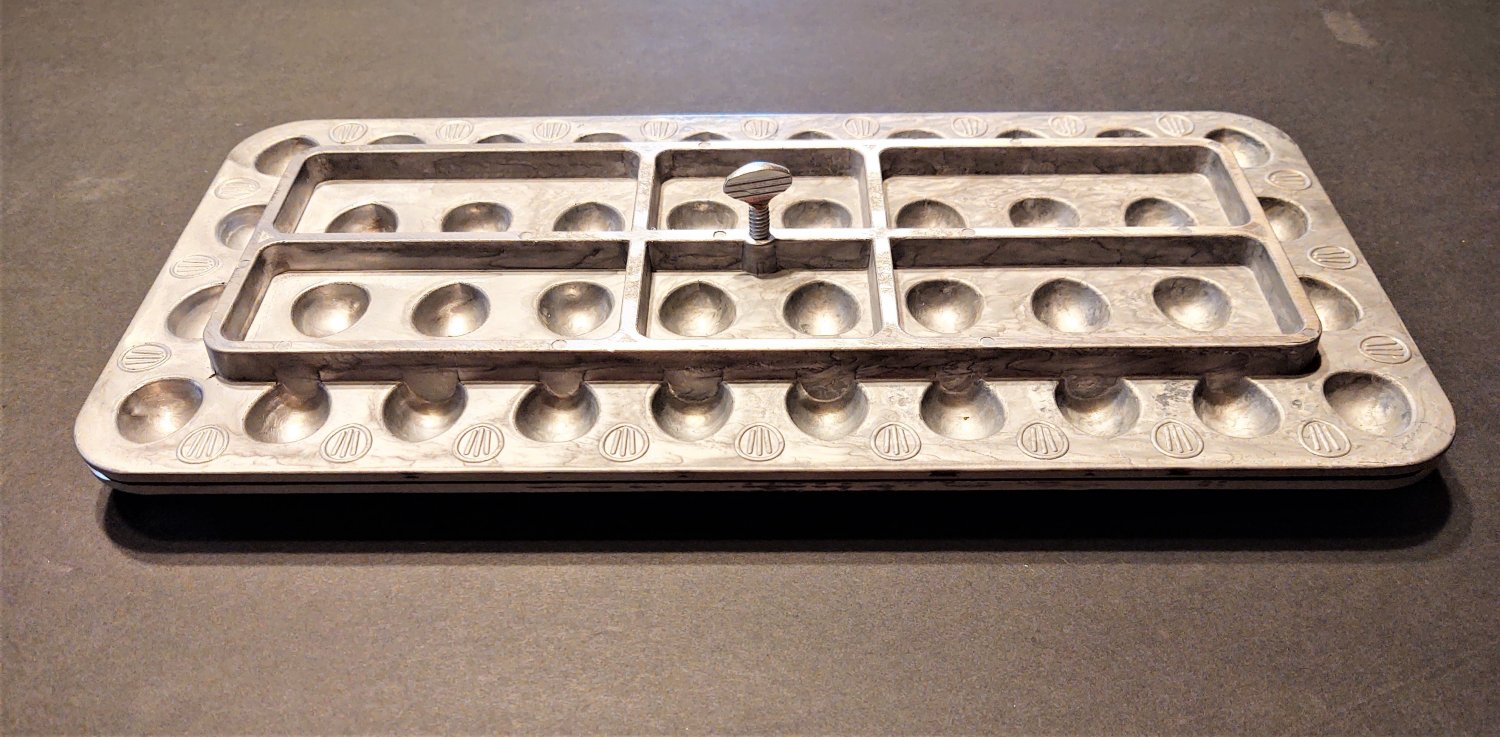 Russian Oreshki Oreshnitsa 40-cavity walnut cookie mold maker form FOR ...