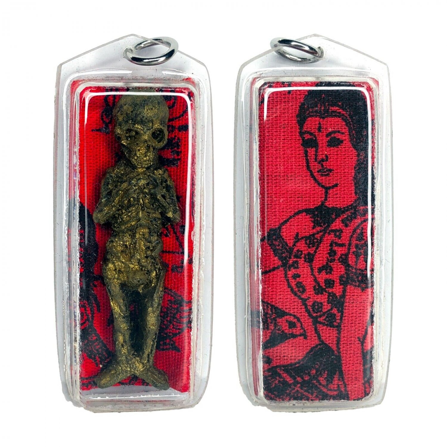 Magic Single Head Kuman Thong Thai Amulet Luk Krok Voodoo Haunted Talisman