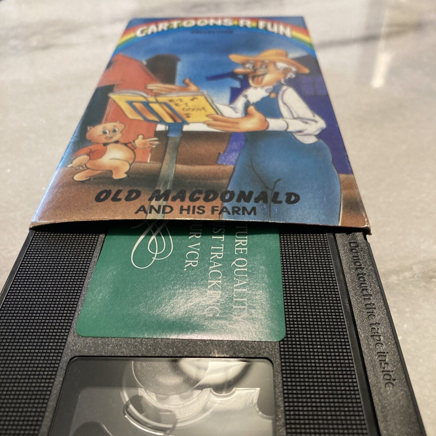 1989 Cartoons R Fun Collection Old McDonald Porky Preview VHS