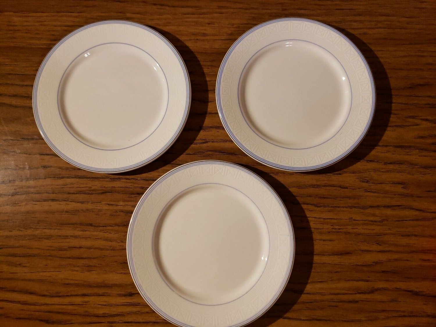 3 Disney Cruise Line Exclusive Design Bread - Dessert Plates Dudson ...