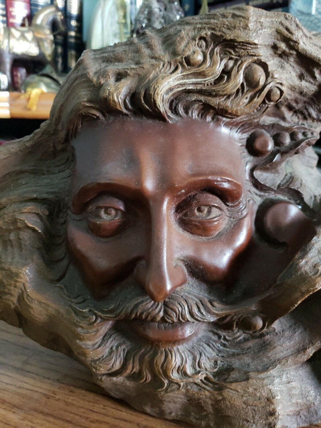 Rick Cain Limited Edition Sculpture The Teller 1988 249/5000