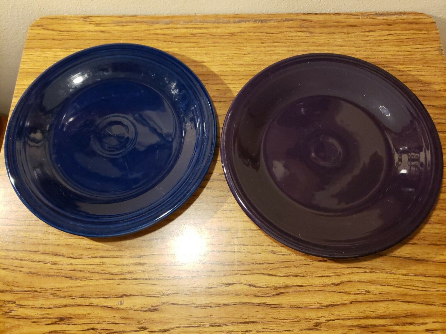 10 piece FIESTAWARE Cobalt Blue Purple Green
