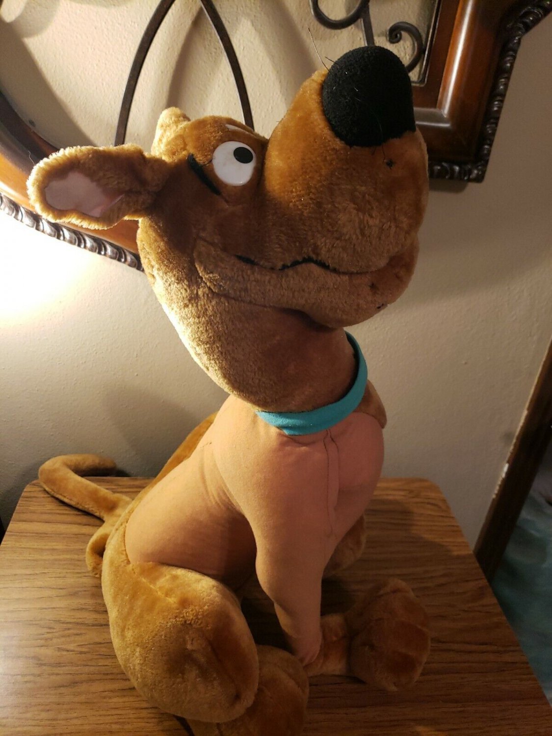 Scooby Doo Plush 24in Stuffed Sitting Dog Jumbo Large 2001 Play by Play