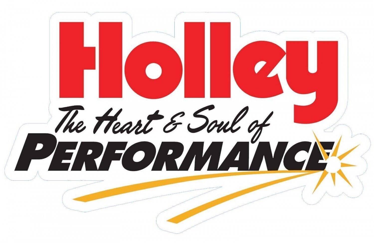 Holley Performance Vinyl Decal Sticker Waterproof