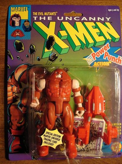 Juggernaut action figure Uncanny X-Men - Toy Biz, dated 1991 MIP