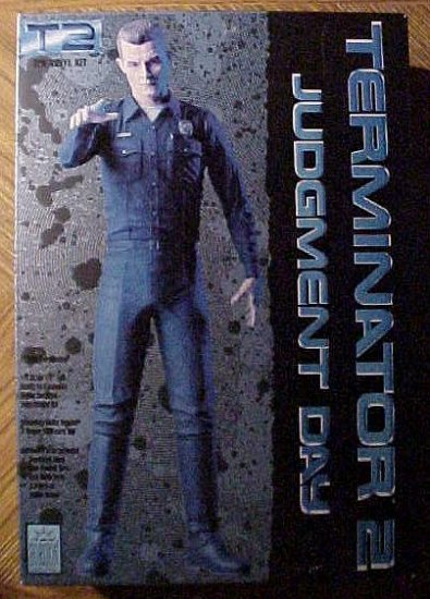 Terminator 2 T-1000 model kit MIB unassembled Horizon 1991, 1/5 scale ...