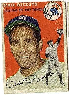1954 Topps baseball card #17 (B) Phil Rizzuto Good condition New York ...