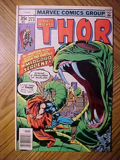 Marvel Comics Thor #273 1976 VG/F