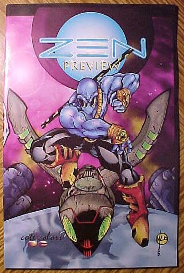 Zen comics - Zen Intergalactic Ninja promo preview comic book NM/M