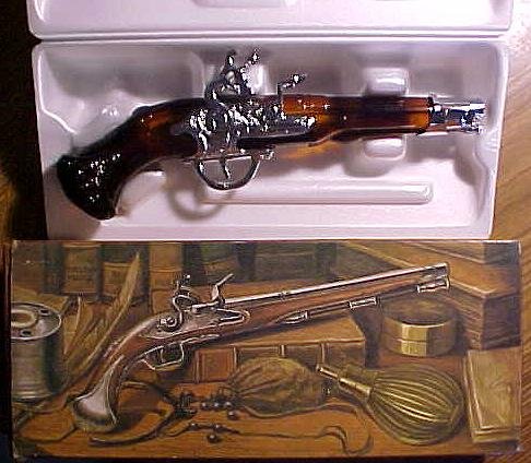 Avon 1760 Dueling Pistol decanter bottle, MIB, never used, still full ...