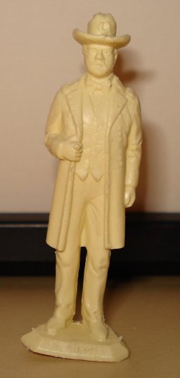 1960's Marx Civil War General Grant figure, 2.25", NM condition