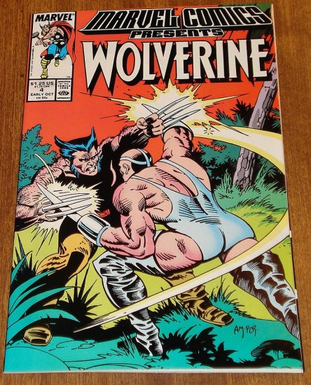 Marvel Comics Presents Wolverine #4 comic book