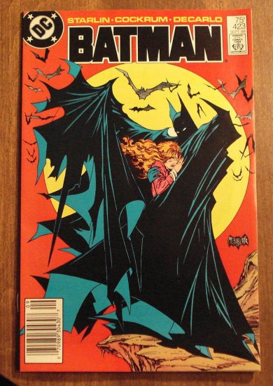 Batman #423 comic book - DC Comics - Todd McFarland cover art