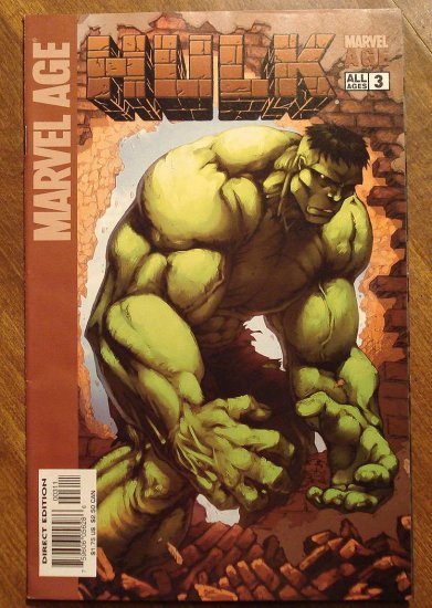 Marvel Age: The Hulk #3 comic book - Marvel Comics